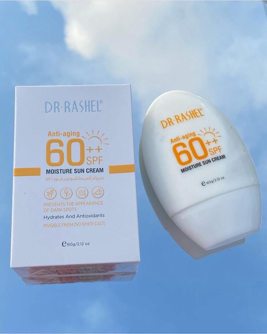 Dr Rashel Anti Aging Moisture Sun Cream SPF 60 | 60g – Supermia Collections