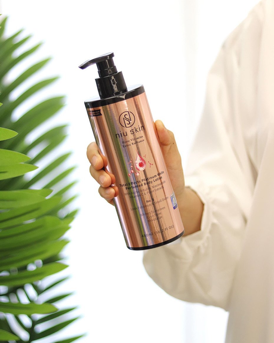 Niu Skin Body Lotion, with Alpha Arbutin, Niacinamide and Vitamin C | 480ml – Supermia Collections